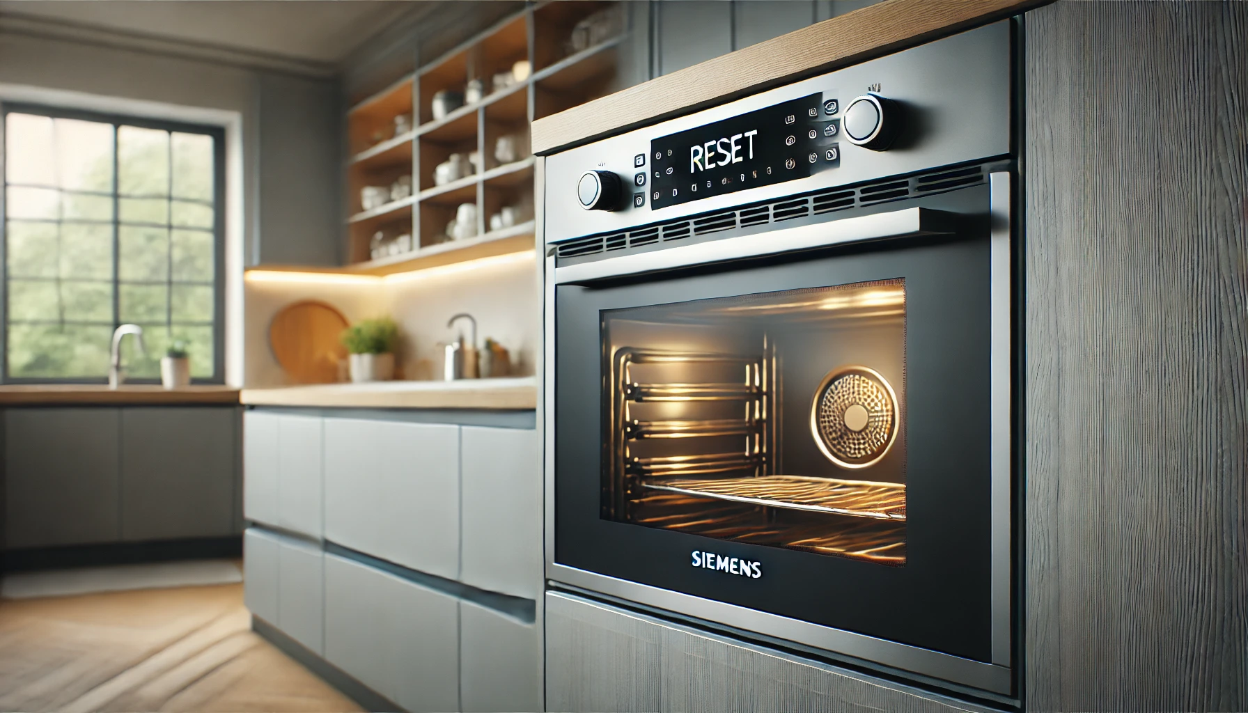 Siemens Backofen Display Reset